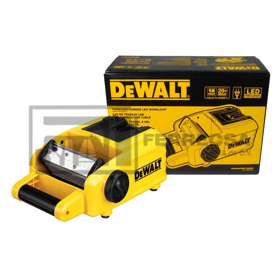 LAMPARA 20V/18V LED DCL061 DEWALT - Tienda Ferrecsa