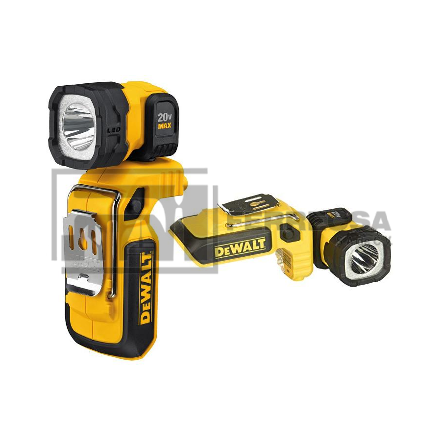 LAMPARA LED ARTICULADA 20V DCL044 DEWALT* - Tienda Ferrecsa