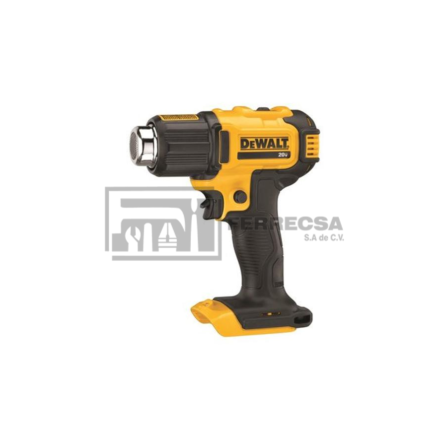 PISTOLA CALOR MAX 20V DCE530B DEWAL* - Tienda Ferrecsa
