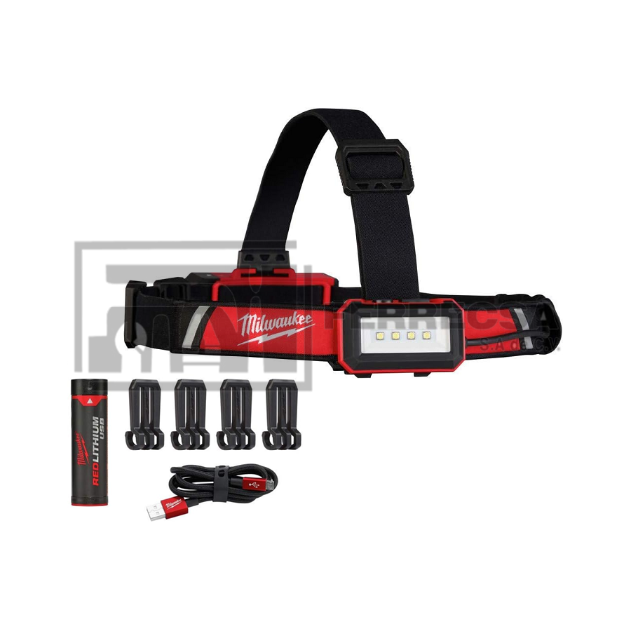 LINTERNA MINERO RECARGABLE 600LUMENES 2115-21 MILWAUKEE* - Tienda Ferrecsa