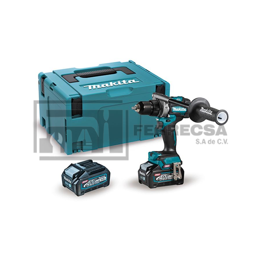 TALADRO 1/2" 40V MAX 4AMP DF001GM201 MAKITA* - Tienda Ferrecsa